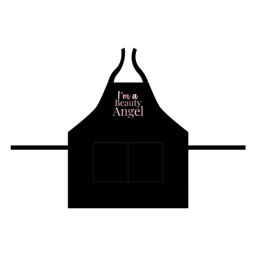Mandil Negro Con Logo – Beauty Angels Store